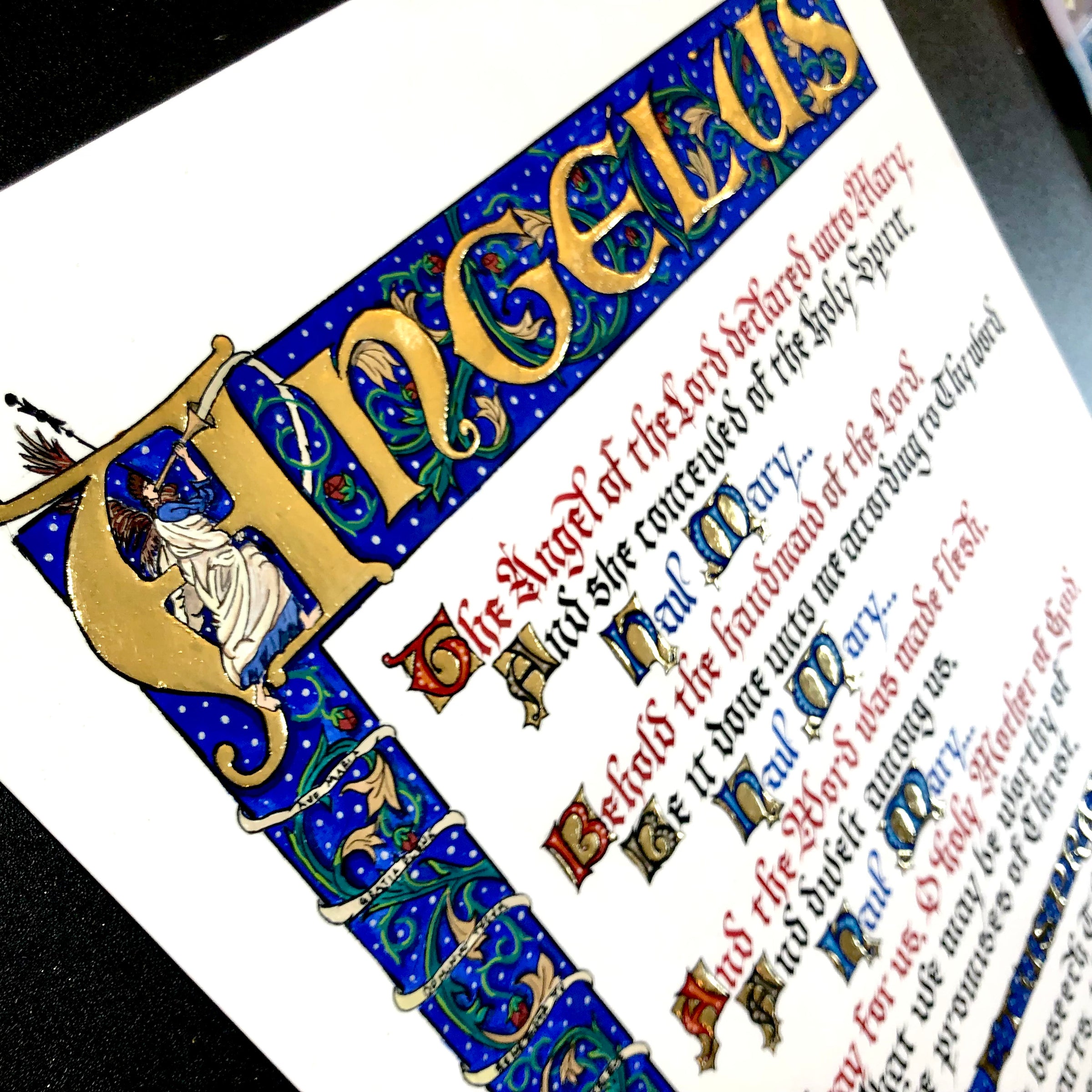 About | LettersToTheLord Catholic Calligraphy and Illumination