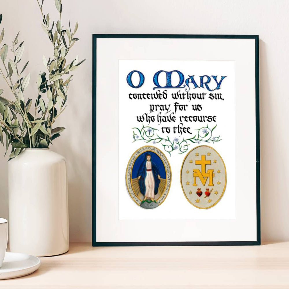 Handwritten Confirmation Certificate - Custom Illuminated Calligraphy ...